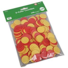 Happy Holidays | Two-Colour Counters - 25mm (Pack of 200, Red & Yellow ...
