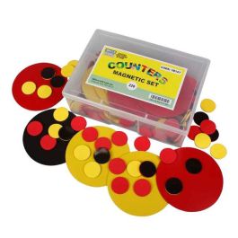 Magnetic Two-Colour Counters (Box of 220) | Abacus Educational Suppliers