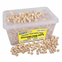 Wooden MAB Units - Box of 2000 | Abacus Educational Suppliers