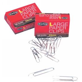 Paper Clips - 33mm (Pack of 100) | Abacus Educational Suppliers