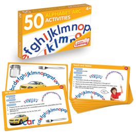 50 Alphabet Arc Activity Cards | Abacus Educational Suppliers