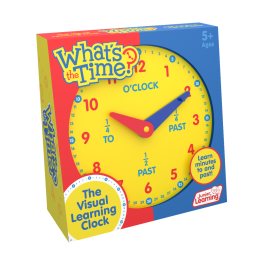 Happy Holidays | What's the Time?™ Visual Geared Clock | Abacus ...