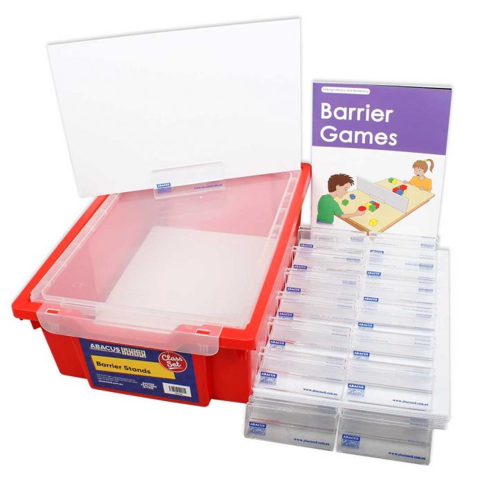 Barrier Games Class Set with Book | Abacus Educational Suppliers