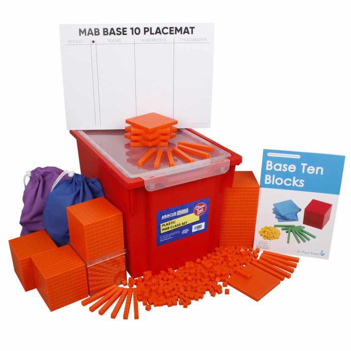 MAB - Class Set - Plastic | Abacus Educational Suppliers
