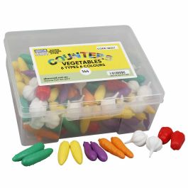 Vegetable Counters - Box of 144 | Abacus Educational Suppliers