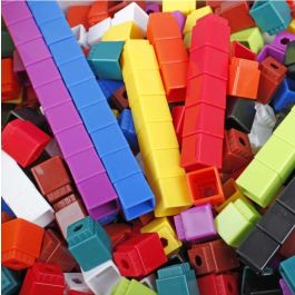 UniLink® Cubes - 2cm (100) | Abacus Educational Suppliers
