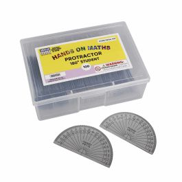 180° Protractor Class Set - Solid Design (Box of 100) | Abacus ...