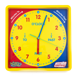 What’s the Time?™ Classroom Clock | Abacus Educational Suppliers