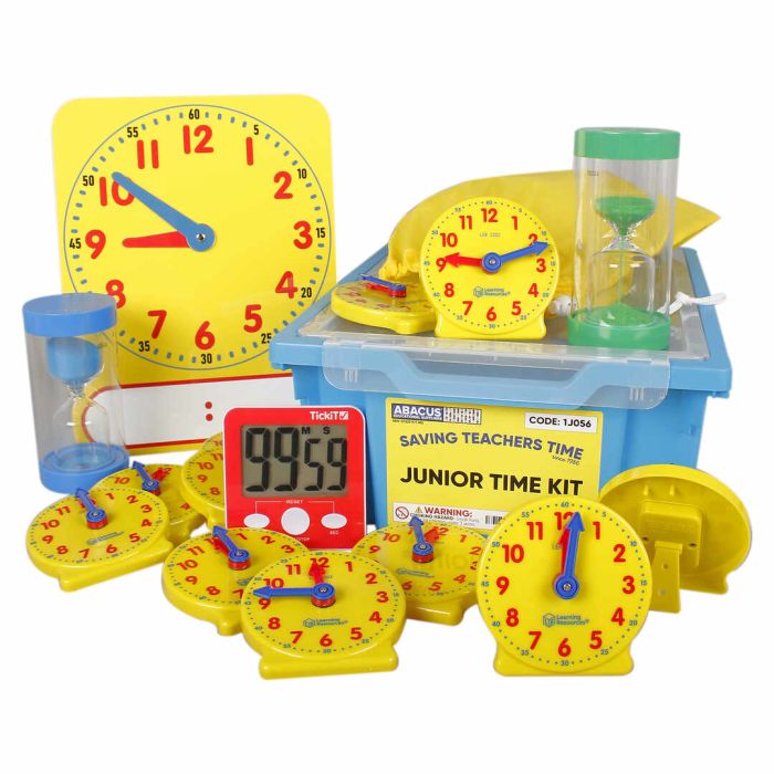 Junior Time Kit | Abacus Educational Suppliers