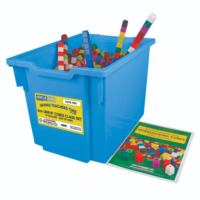 Unifix Cubes Class Set of 2000 | Abacus Educational Suppliers