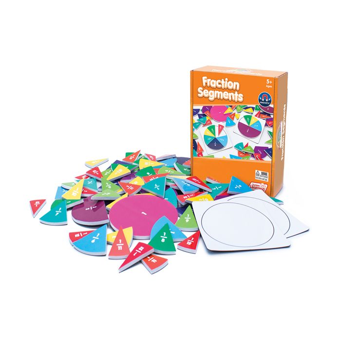 Fraction Segments - Carton of 12 | Abacus Educational Suppliers